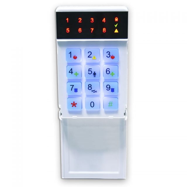 Teclado de alarma LED KPD-800 – Tecmap