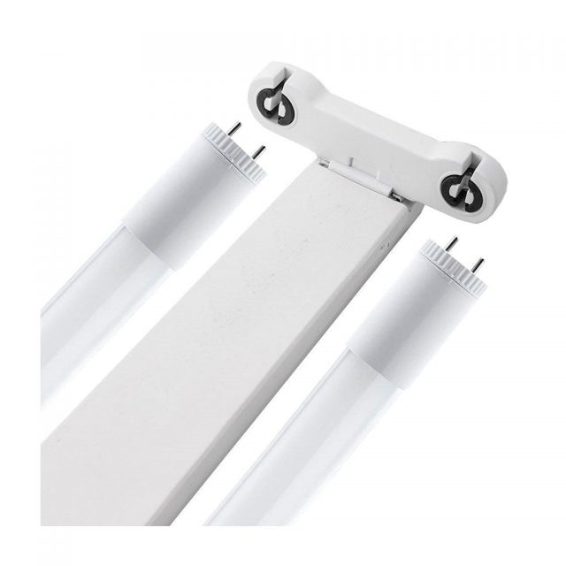 Liston para tubo LED 18 W doble – Tecmap